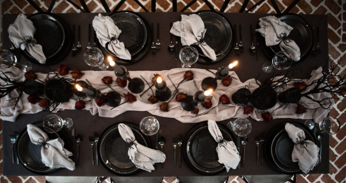 A Magical, Mystical Halloween Table from the Graveyard - to have + to host