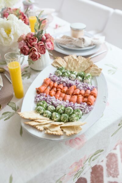 Breakfast Board Ideas: Lox Platter - to have + to host