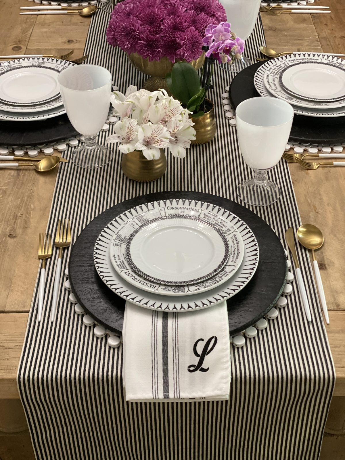 Personalized Napkins: How to Make Your Own - to have + to host