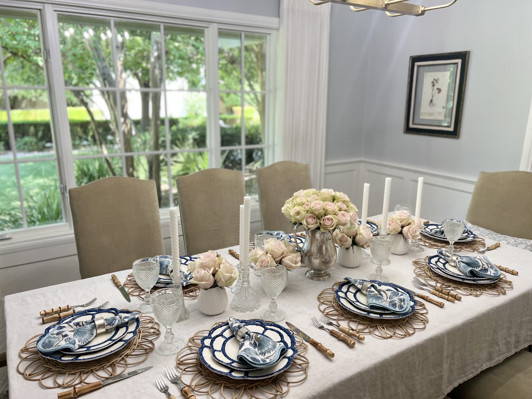 How to Set a Coastal Grandmother Table - to have + to host