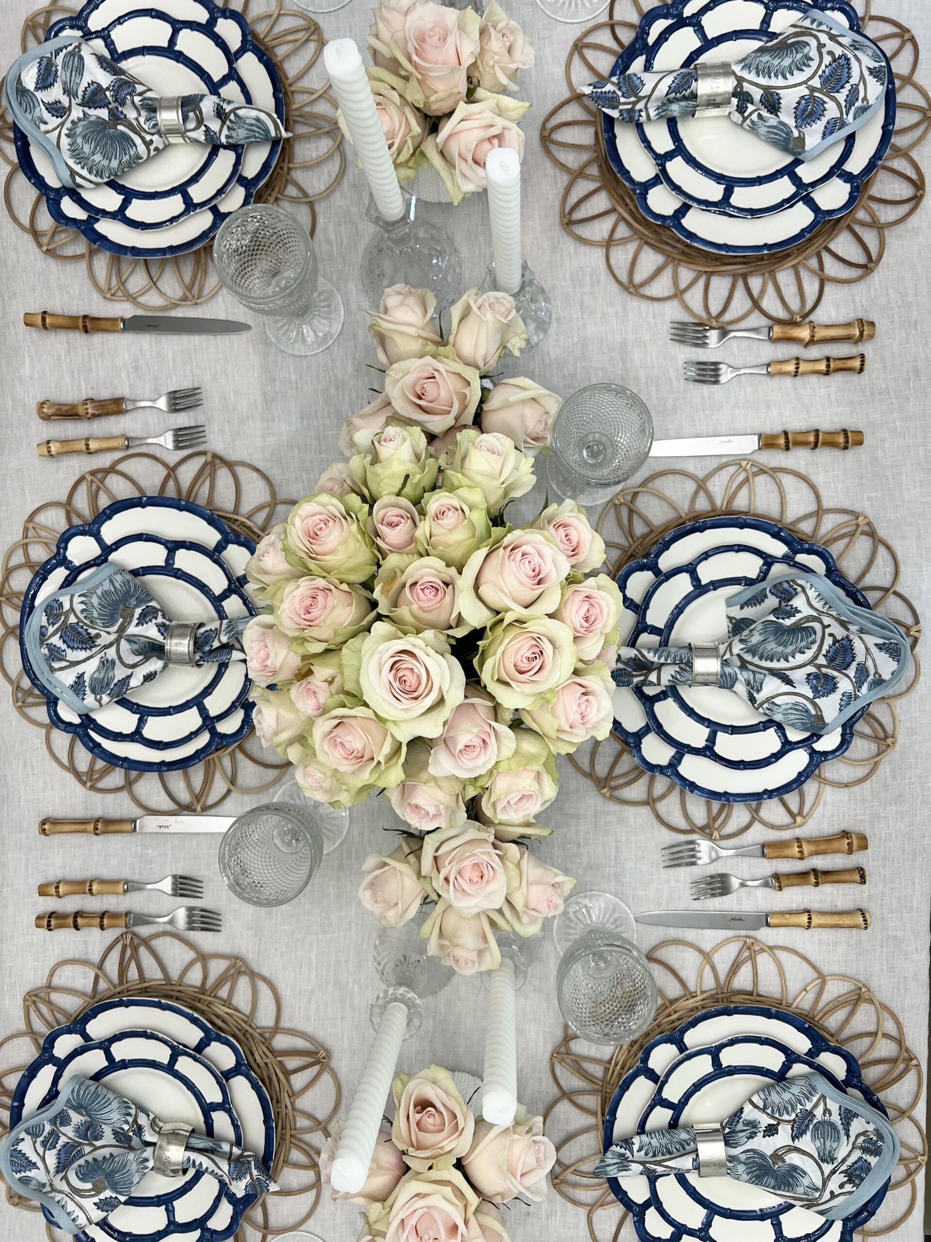 How to Set a Coastal Grandmother Table - to have + to host